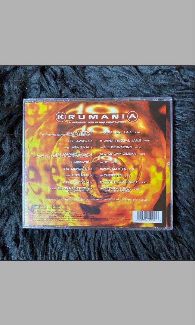 CD KRU krumania, Hobbies & Toys, Music & Media, CDs & DVDs on Carousell