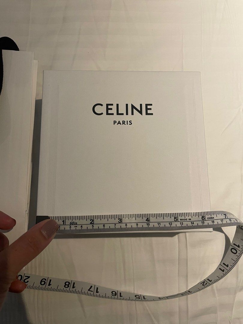 Celine mini box and paper bag, Luxury, Accessories on Carousell
