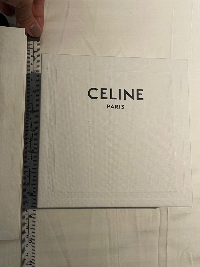 Celine mini box and paper bag, Luxury, Accessories on Carousell