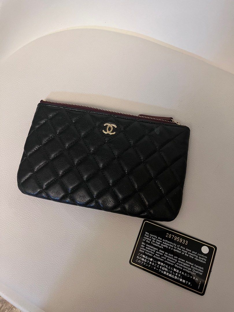Chanel pouch, Women's Fashion, Bags & Wallets, Purses & Pouches on ...