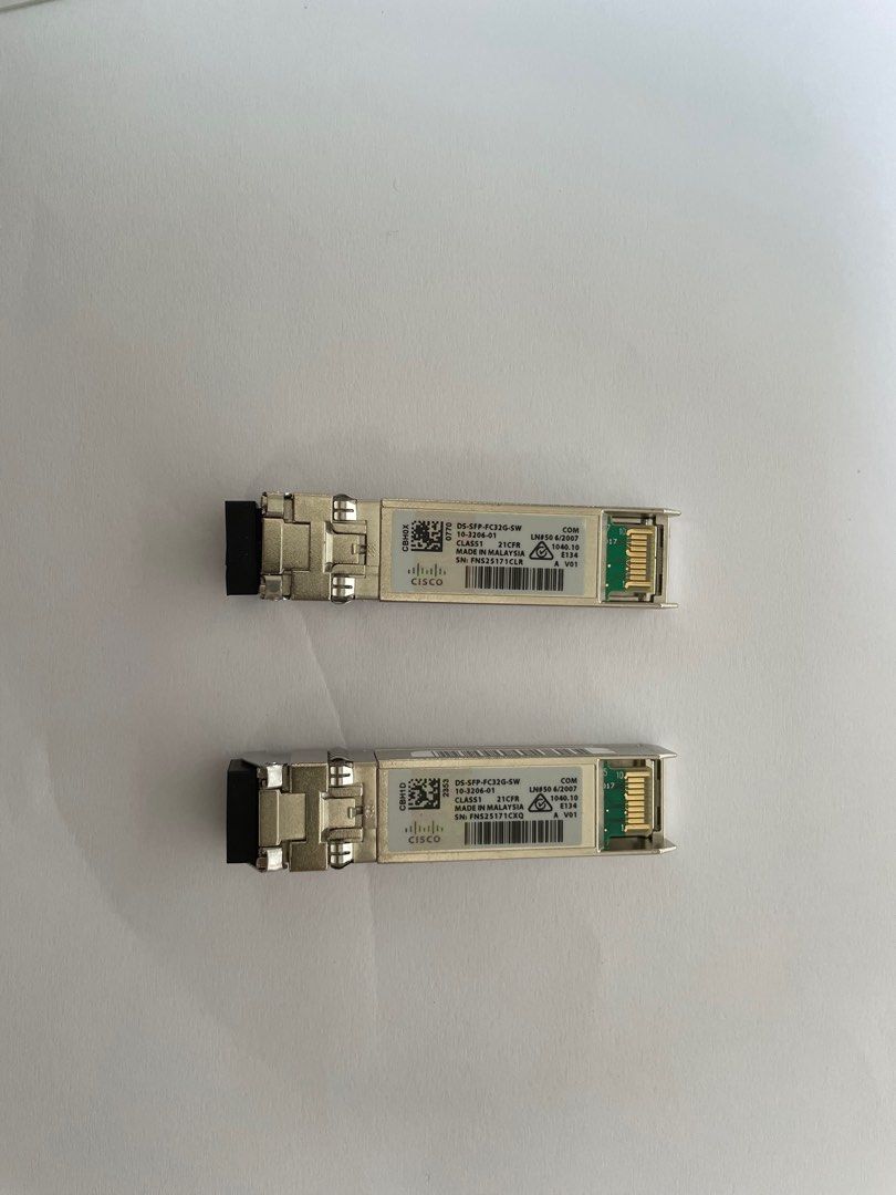 Cisco 10-32Gbps Fibre Channel SFP, Computers & Tech, Parts ...