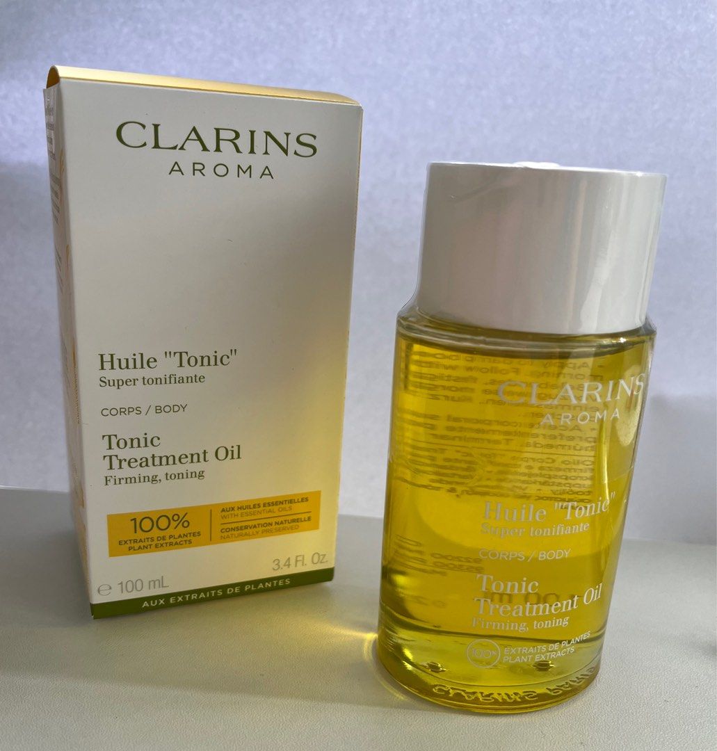 Clarins Tonic Treatment Oil 100ml, Beauty & Personal Care, Bath & Body ...