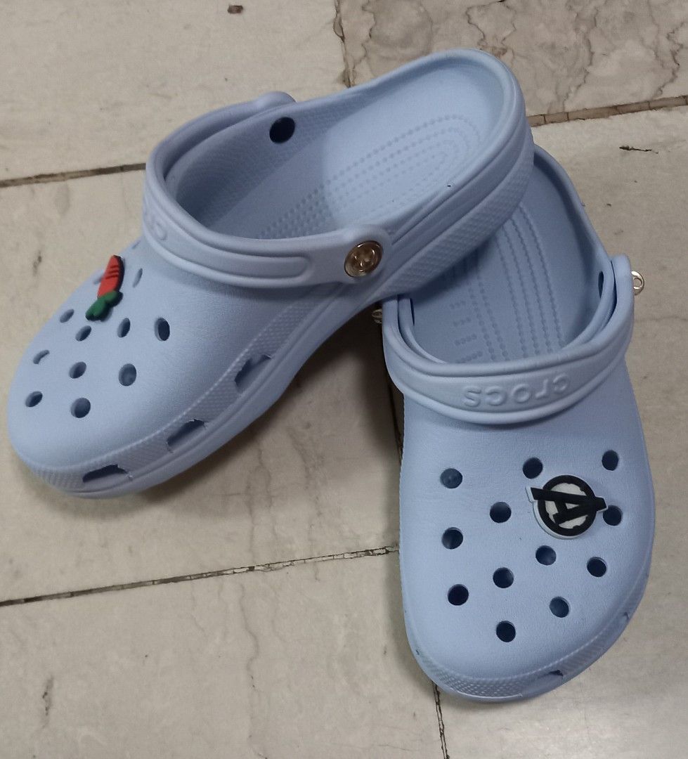 Class A Classic Crocs Size: M4-W6, Color: Baby Blue, Women's Fashion ...