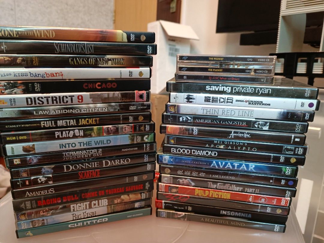 Clearing my DVDs collection, Hobbies & Toys, Music & Media, CDs & DVDs ...
