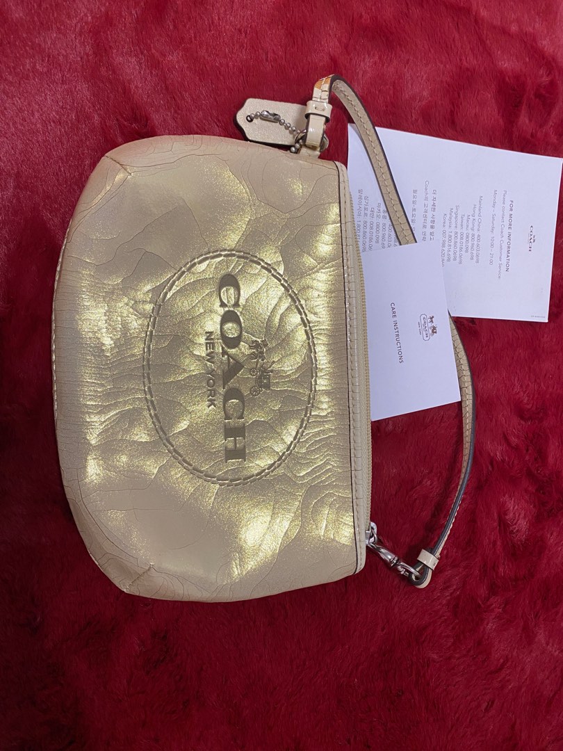 Coach pouch, Women's Fashion, Bags & Wallets, Purses & Pouches on Carousell