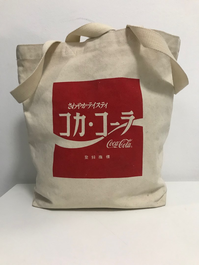 COCA COLA TOTE BAG, Women's Fashion, Bags & Wallets, Tote Bags on Carousell
