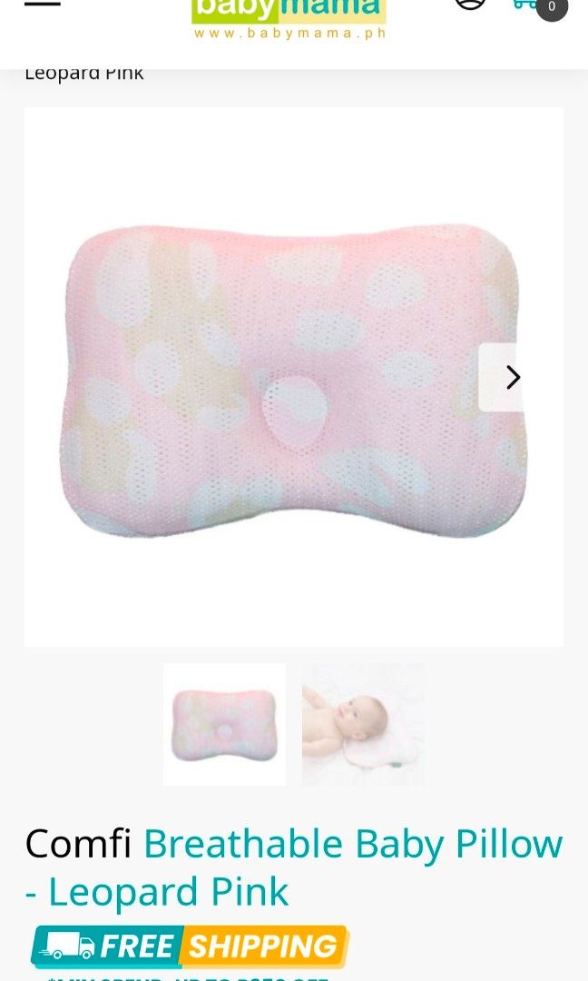 Comfi Pillow with free Bright Starts Prop Mat, Babies & Kids, Baby Nursery & Kids Furniture ...