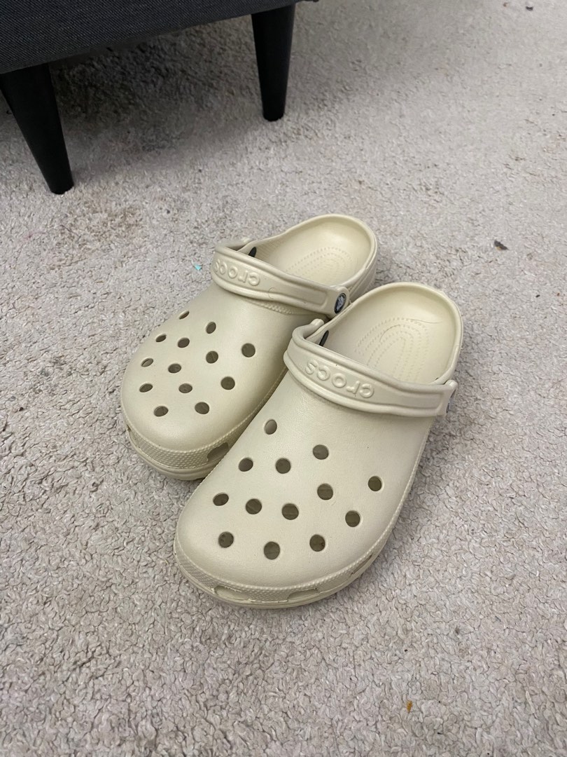 crocs (bones color), Men's Fashion, Footwear, Sneakers on Carousell