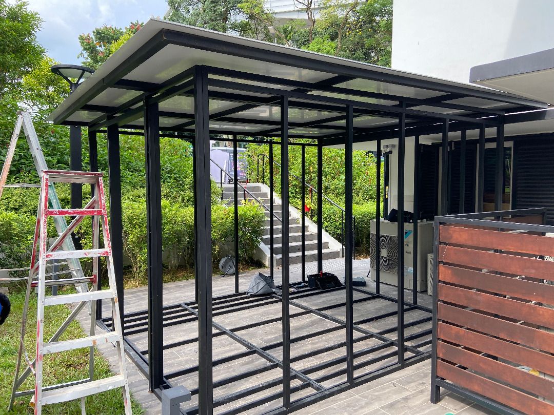 Custom Built Storage Cabin & Cabin Living Space., Furniture & Home ...