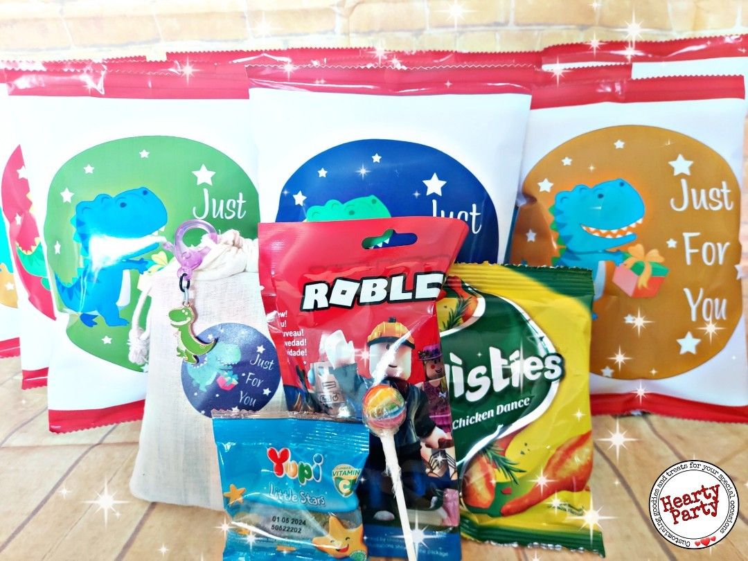 Customised 'Chips' Bags for birthdays/ party favors, Hobbies & Toys ...