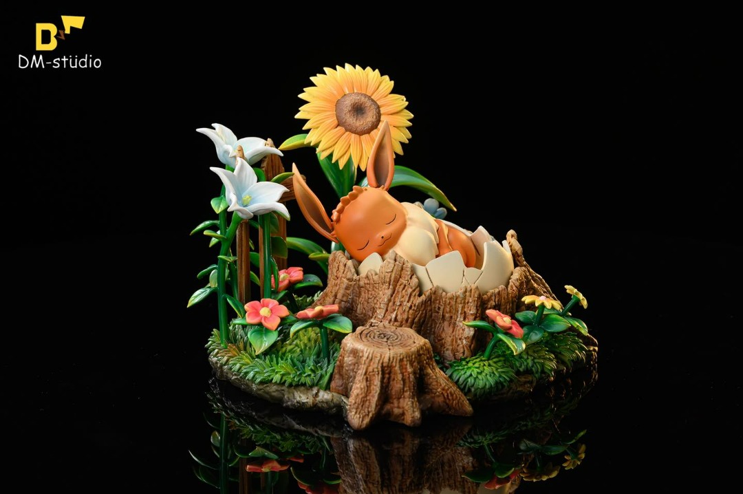 DaiMeng Studio - Pokemon Sleeping Series 05 - Eevee, Hobbies & Toys ...