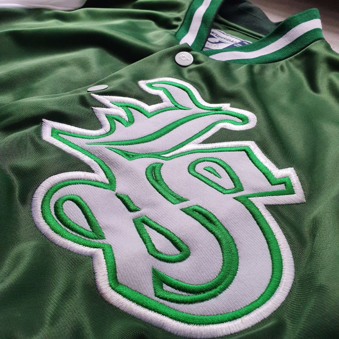 De La Salle University Jersey Jacket, Men's Fashion, Coats, Jackets and ...