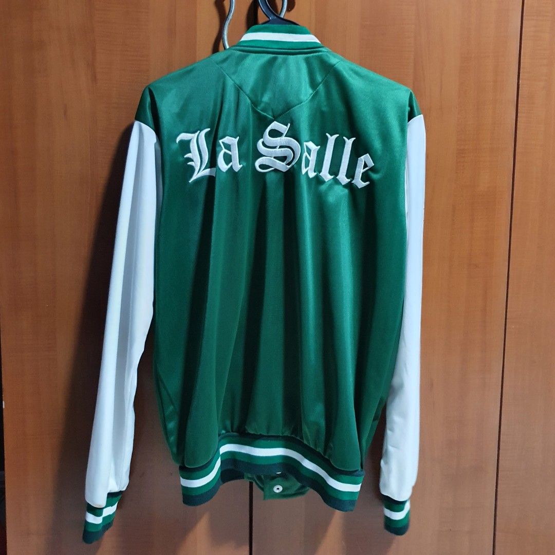 De La Salle University Jersey Jacket, Men's Fashion, Coats, Jackets and ...