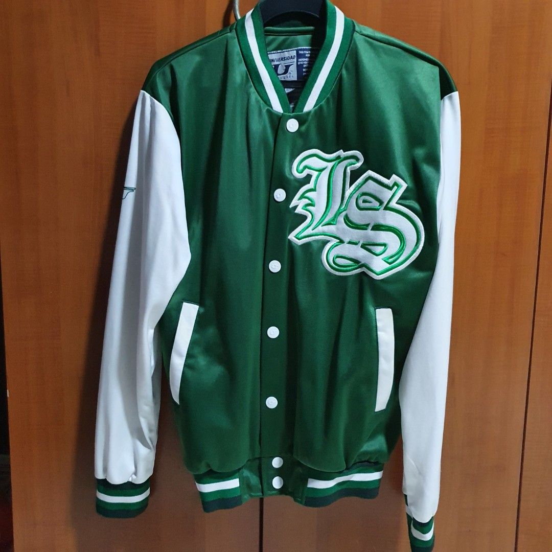 De La Salle University Jersey Jacket, Men's Fashion, Coats, Jackets and ...
