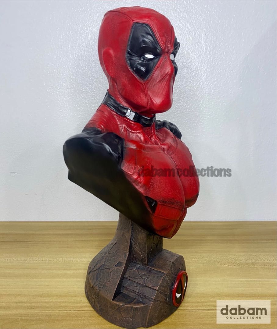 Deadpool Resin Head Bust Marvel, Hobbies & Toys, Toys & Games on Carousell