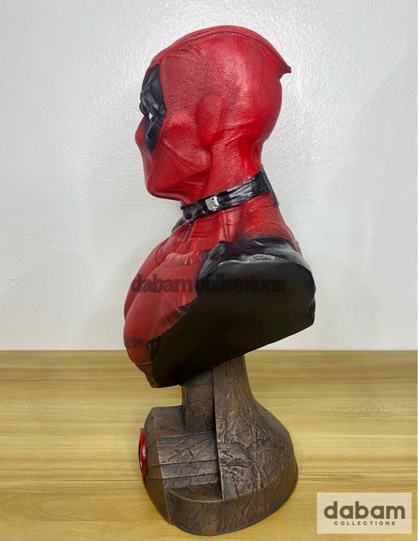 Deadpool Resin Head Bust Marvel, Hobbies & Toys, Toys & Games on Carousell