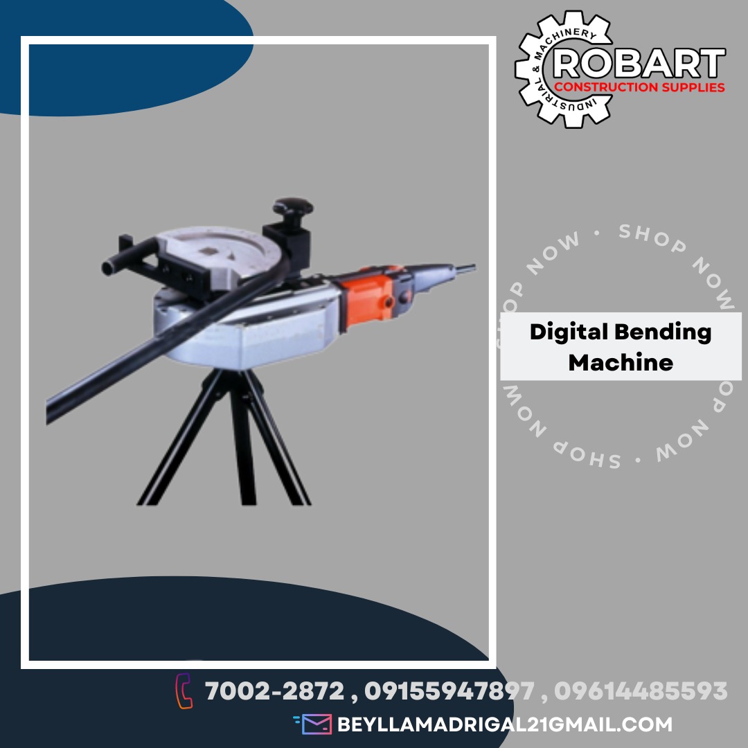 Digital Bending Machine, Commercial & Industrial, Construction Tools & Equipment on Carousell