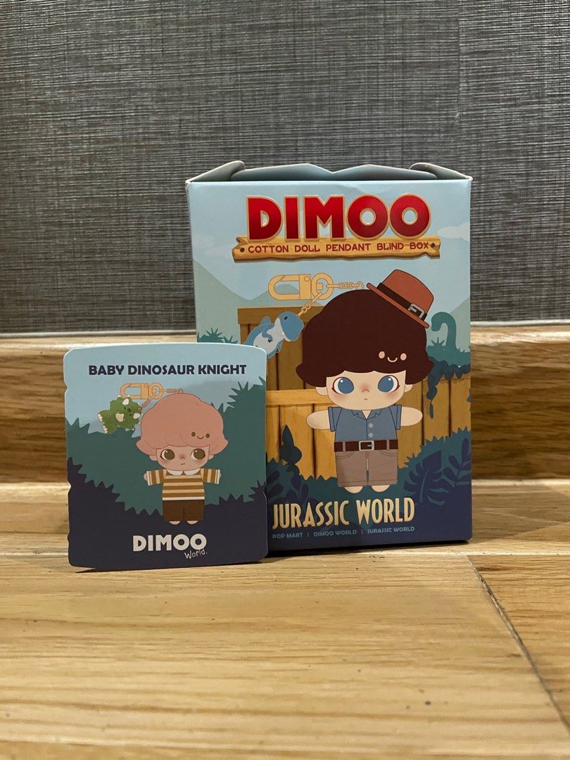 Dimoo Jurassic World Plushy, Hobbies & Toys, Memorabilia & Collectibles ...