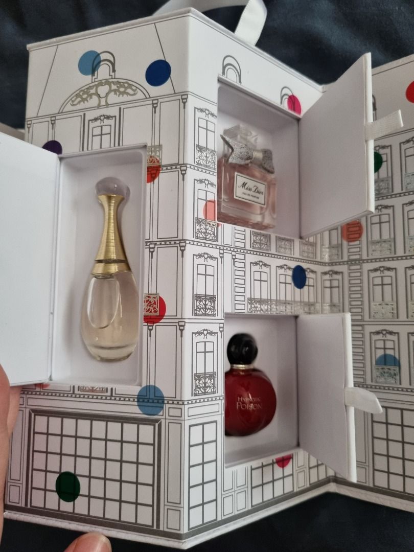 Dior miniature perfume set, Women's Fashion, Bags & Wallets, Shoulder ...
