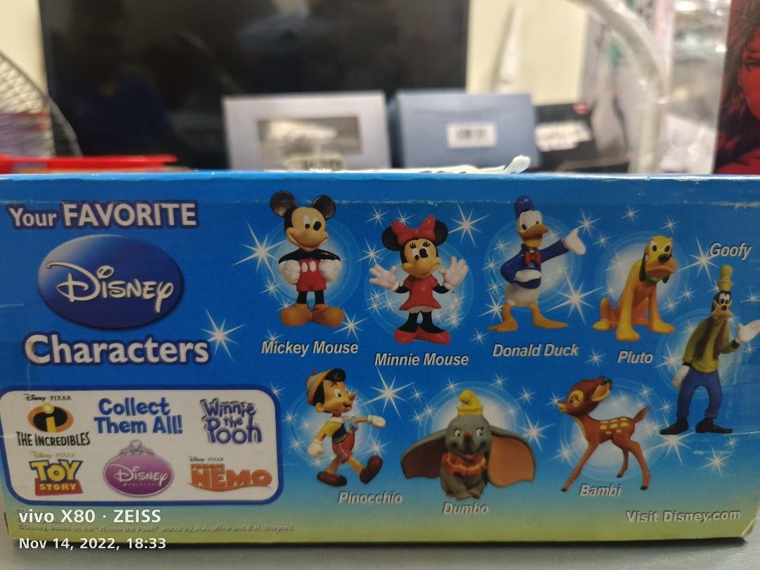 Disney figurine set misb, Hobbies & Toys, Toys & Games on Carousell