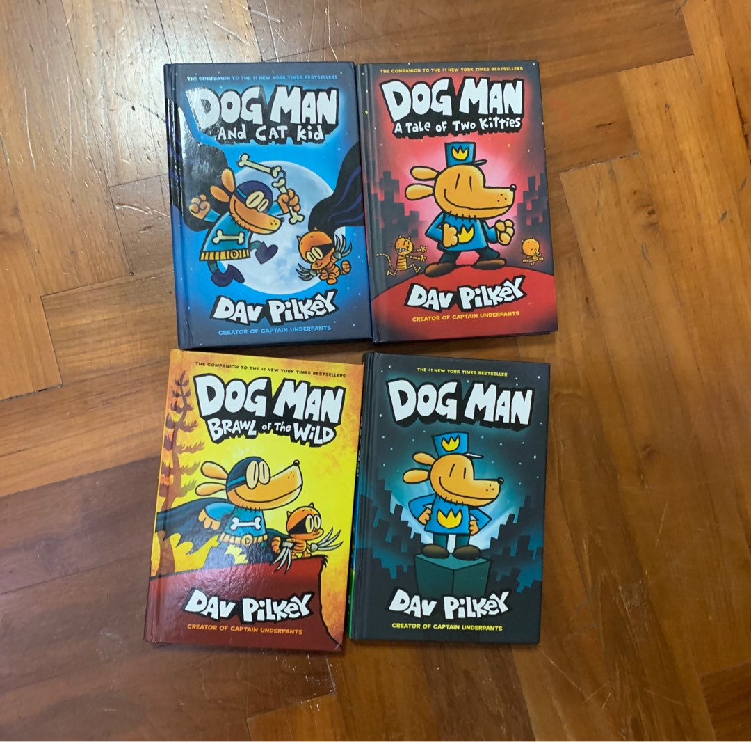 Dog man comics 4 for 10$, Hobbies & Toys, Books & Magazines, Comics ...