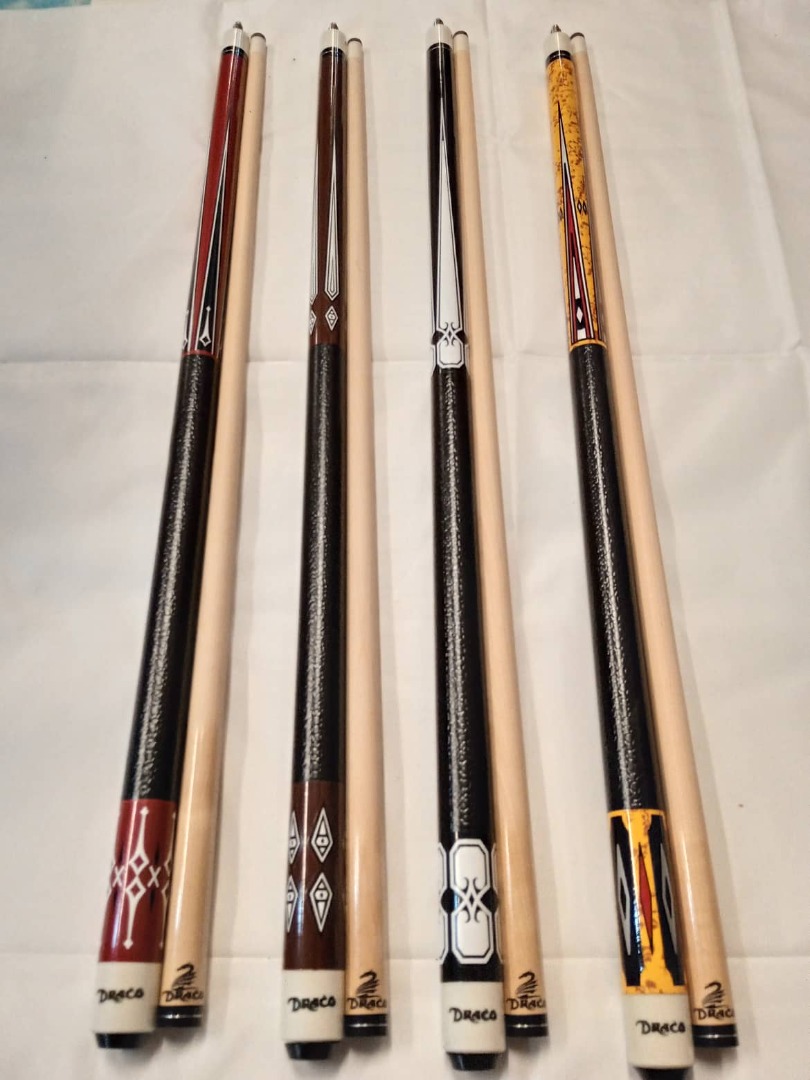 Draco Cue Stick [Any Design] / Billiard Cue Stick / Tako ng Bilyaran ...