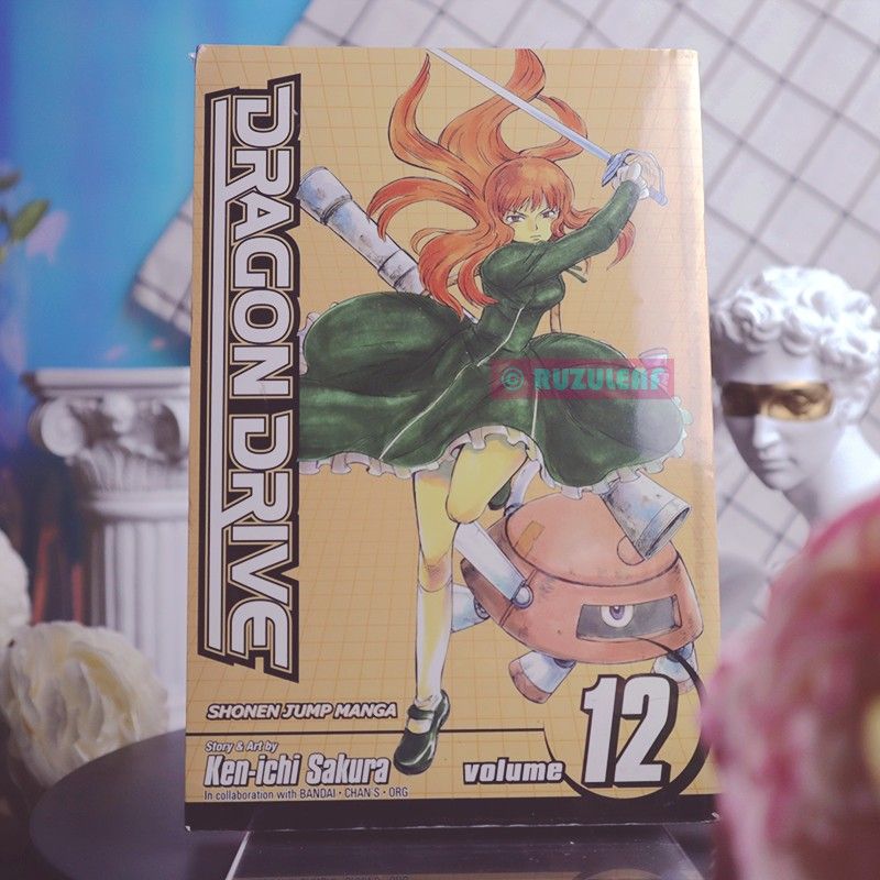 Dragon Drive 12 (Ken-ichi Sakura) English Manga - preloved/komik/comic/used/secondhand/viz media ...