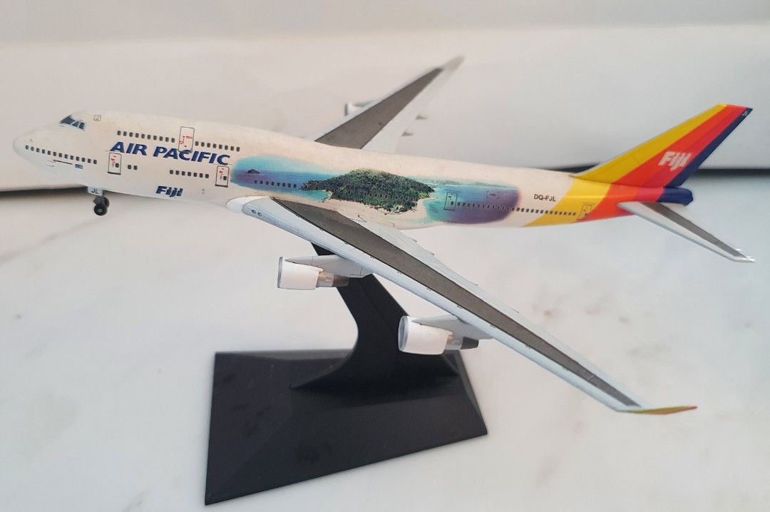 Dragon Wings 1:400 RARE Air Pacific Fiji Pacific Airlines Boeing 747 ...