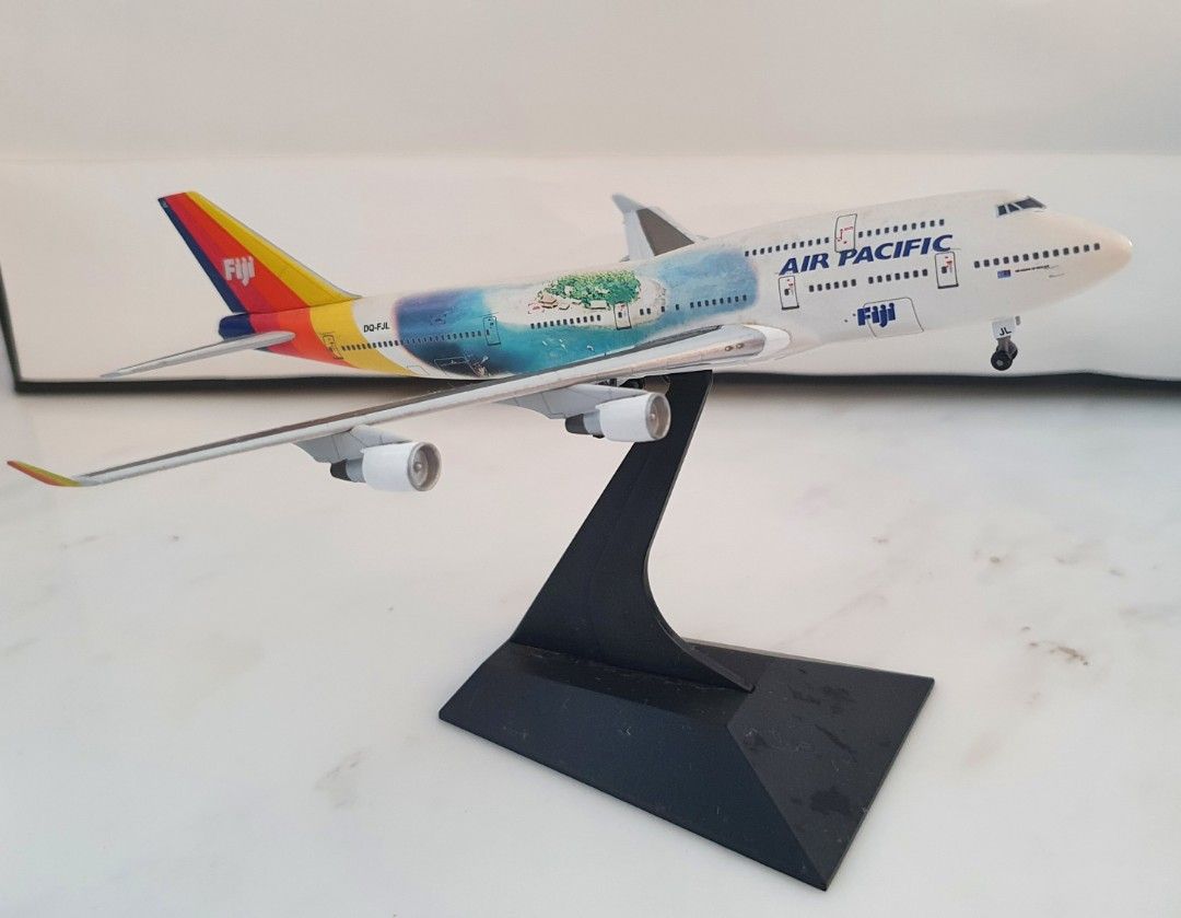 Dragon Wings 1:400 RARE Air Pacific Fiji Pacific Airlines Boeing 747 ...