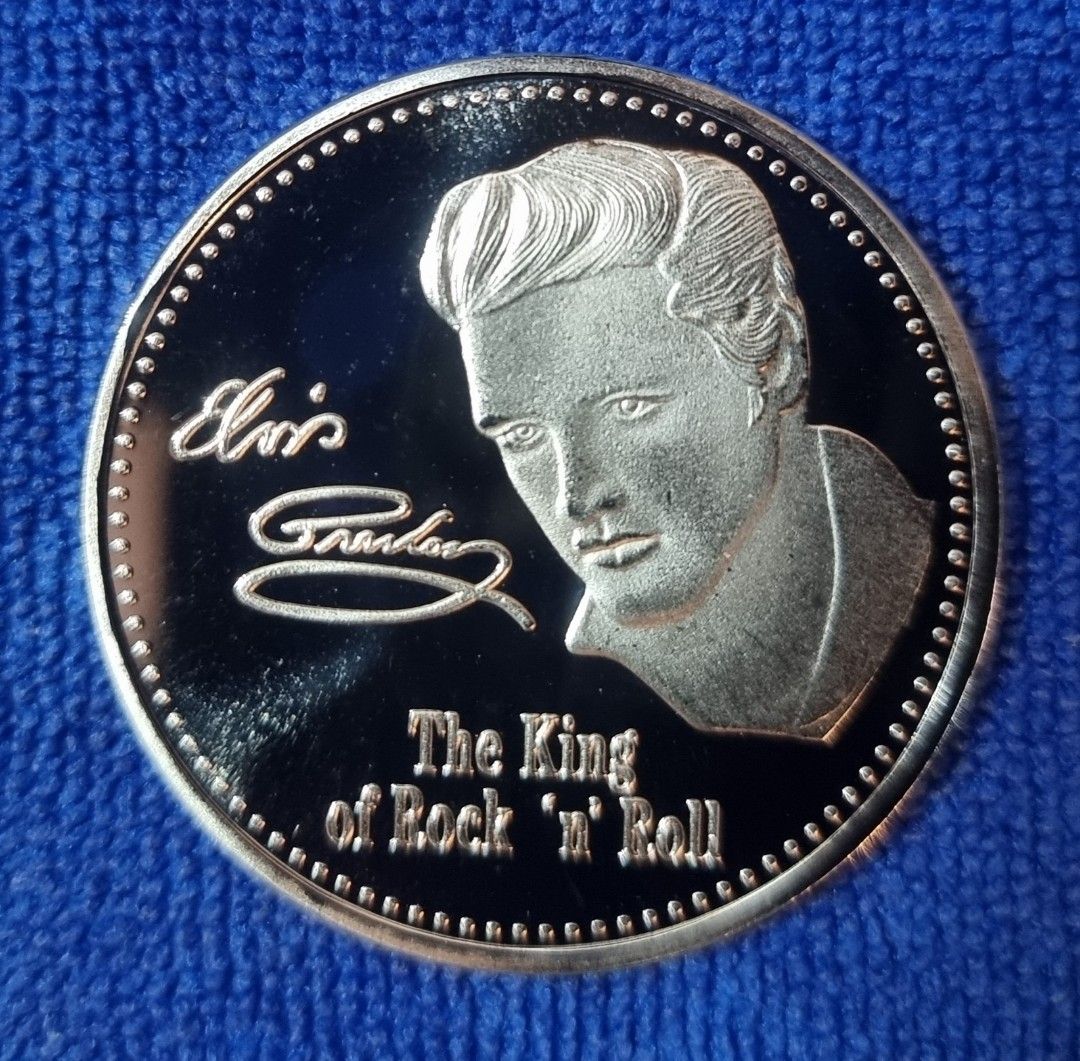 Elvis Presley Commemorative Coin, Hobbies & Toys, Memorabilia ...