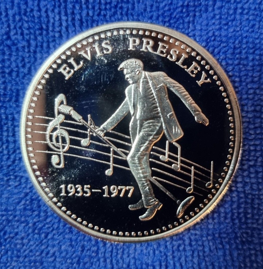 Elvis Presley Commemorative Coin, Hobbies & Toys, Memorabilia ...