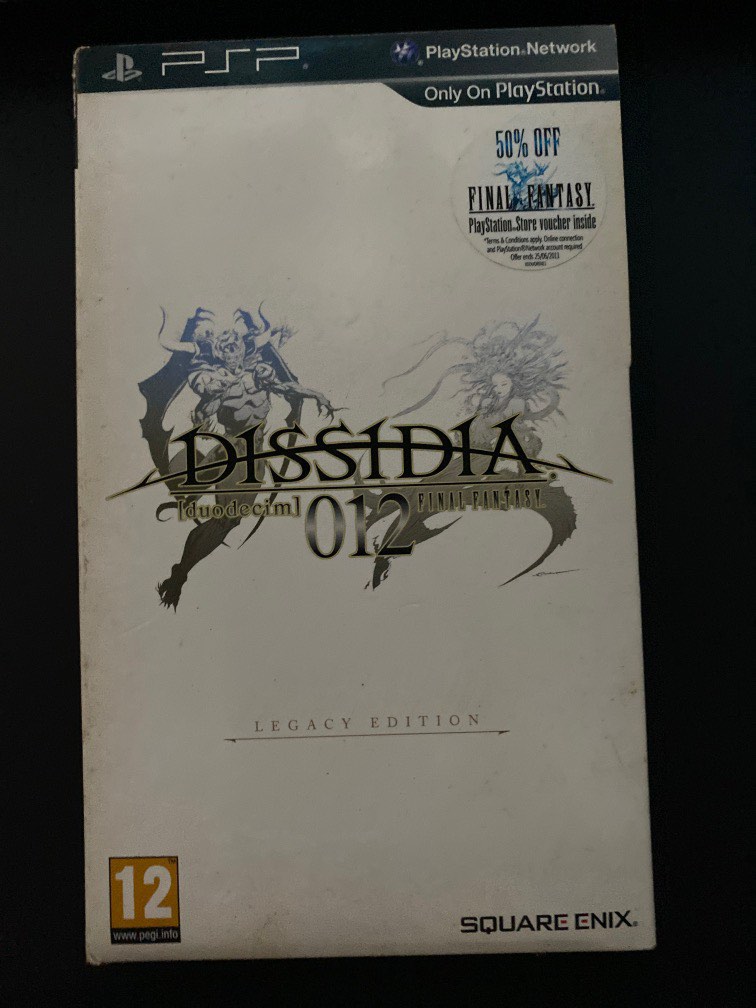 Final Fantasy Dissidia 012 Legacy Edition (PSP), Video Gaming, Video ...