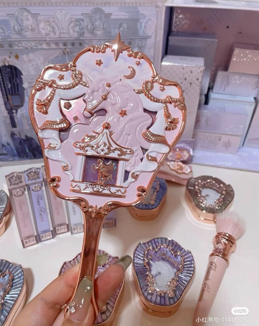 Flower Knows Handhold Mirror, Furniture & Home Living, Home Decor ...