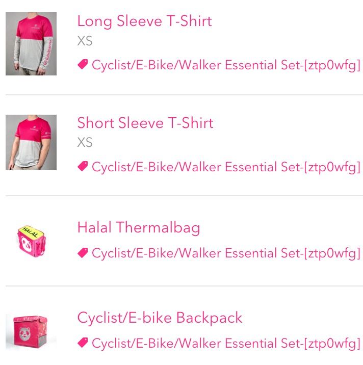 Cyclist/E-bike starter pack, Hobbies & Toys, Travel, Travel Essentials ...