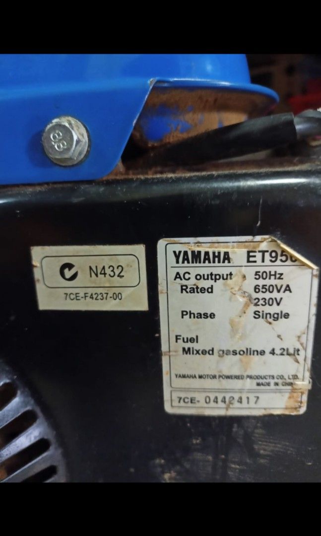 Generator Yamaha 950, Auto Accessories on Carousell