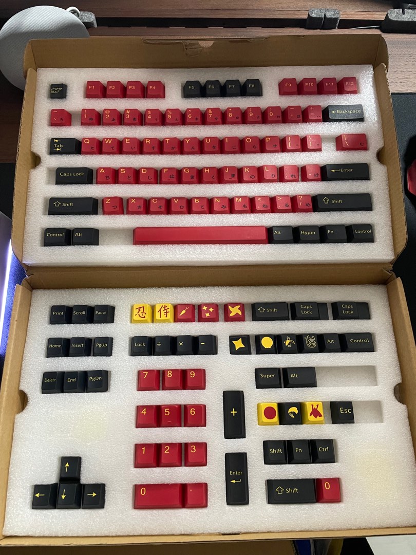Samurai Keycaps (Cherry Profile), Computers & Tech, Parts & Accessories ...