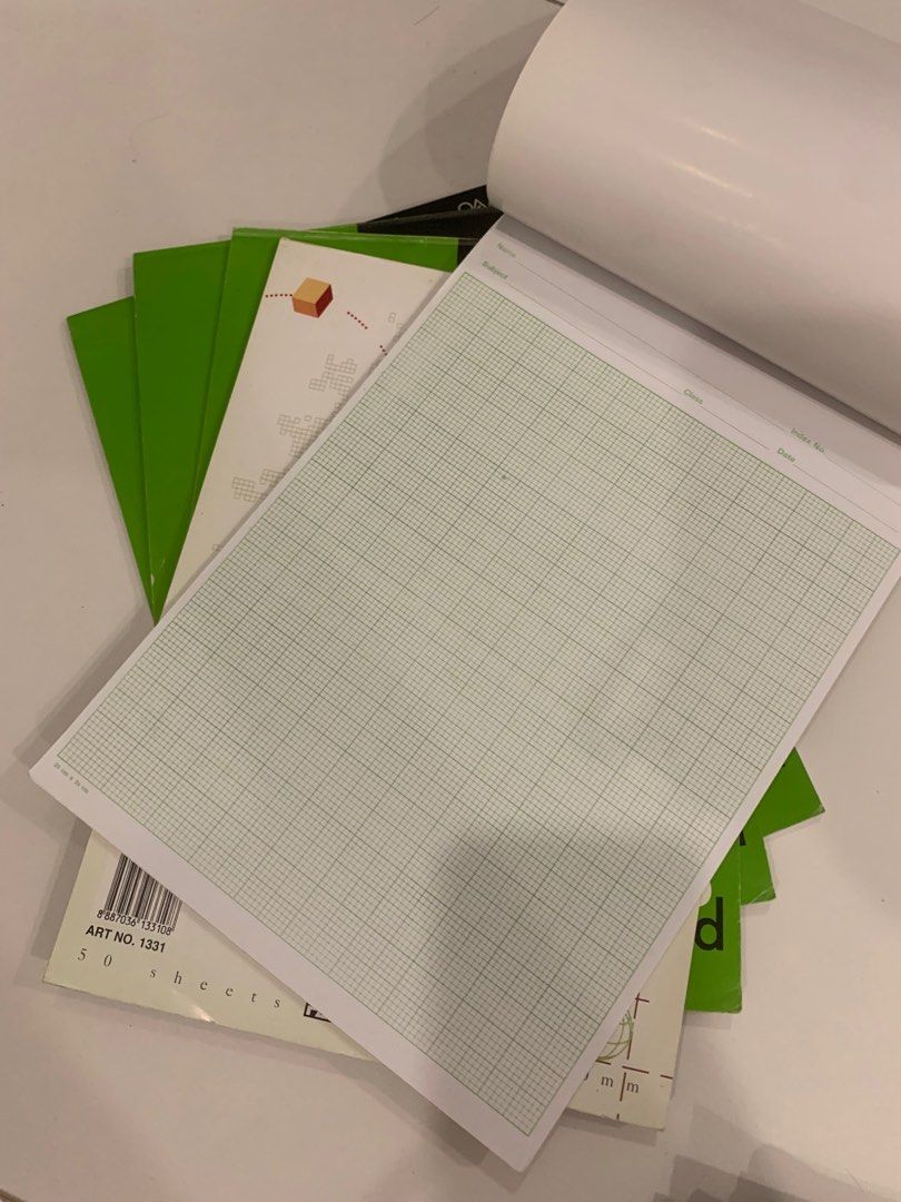 Graph paper, Hobbies & Toys, Stationery & Craft, Stationery & School ...