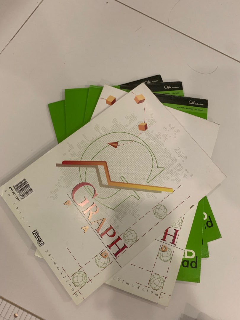 Graph paper, Hobbies & Toys, Stationery & Craft, Stationery & School ...