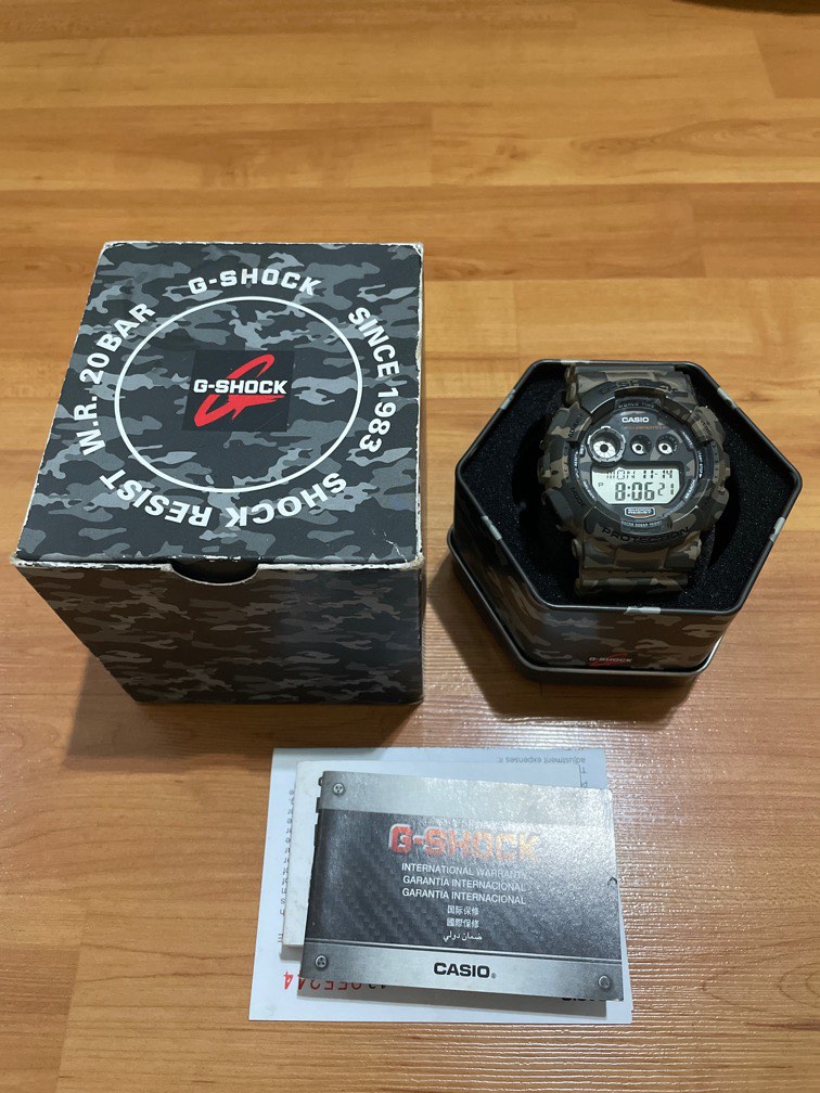 G-Shock GD-120 camouflage watch, Men's Fashion, Watches & Accessories, Watches on Carousell