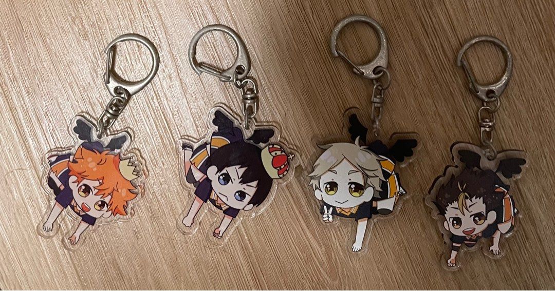 Haikyuu keychains ($1.50 each), Hobbies & Toys, Memorabilia ...