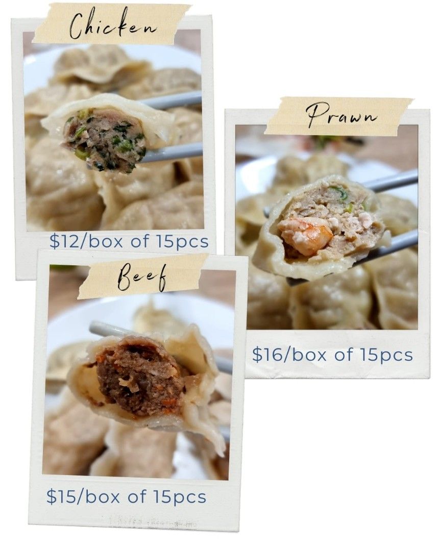 Halal authentic dumplings, Food & Drinks, Chilled & Frozen Food on ...