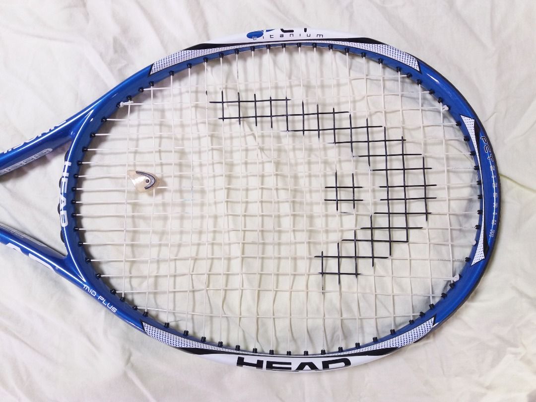 〖250克〗Head Pct Ti.Sonic Titanium S2 Tennis Racquet網球拍+拍套, 運動產品, 運動與體育 ...