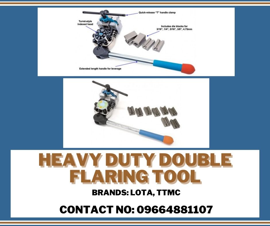 Heavy Duty Double Flaring Tool, Commercial & Industrial, Construction ...