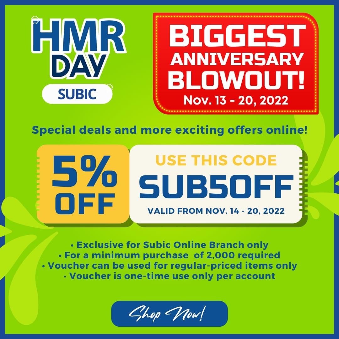 HMR Subic Anniversary, Announcements on Carousell