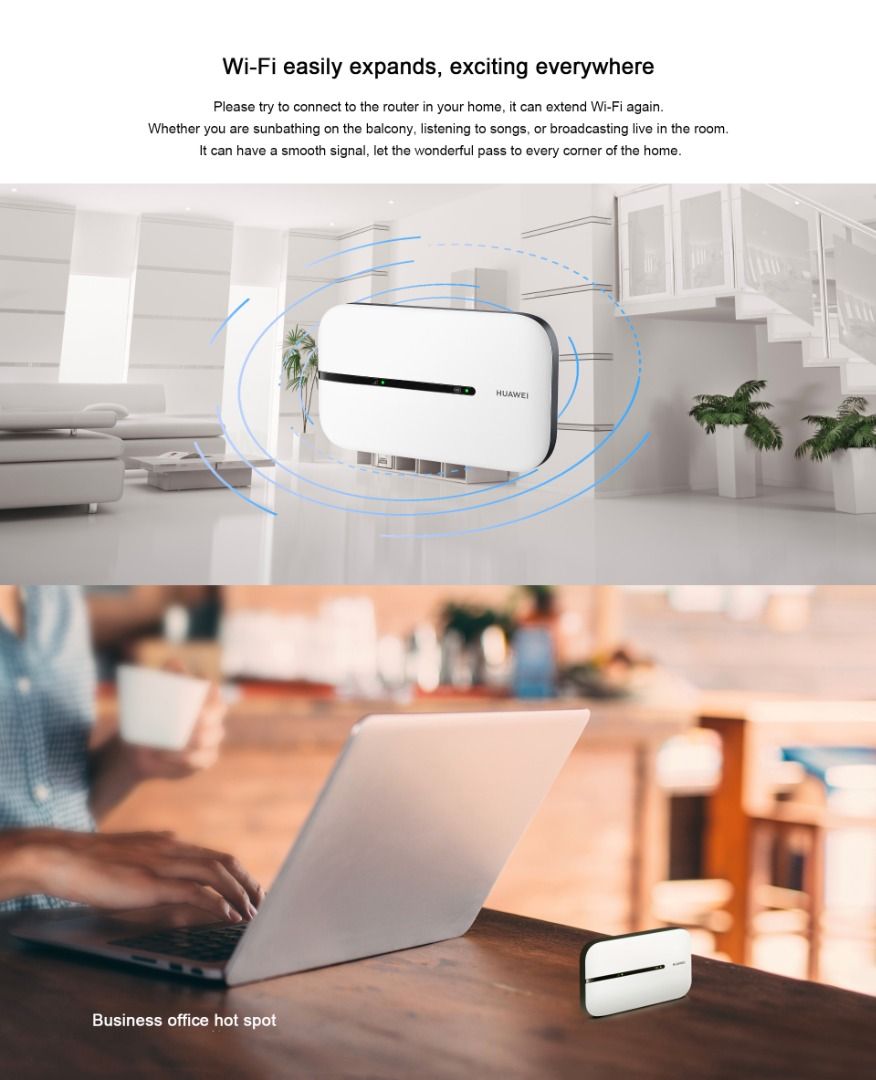 Modem Huawei E5576 Mobile WiFi Mifi Router Modem 4G & Portable Modem ...