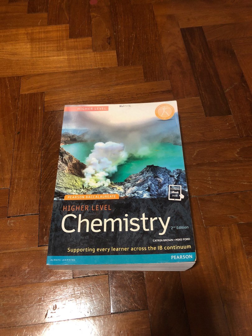 IB HL Chemistry Textbook - Pearson, Hobbies & Toys, Books & Magazines ...