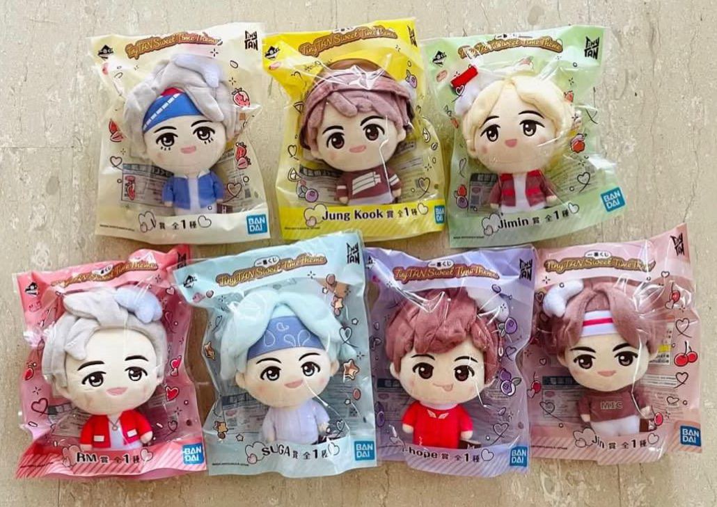 Ichiban Kuji BTS TinyTan Sweet Time Theme, Hobbies & Toys, Toys & Games on Carousell