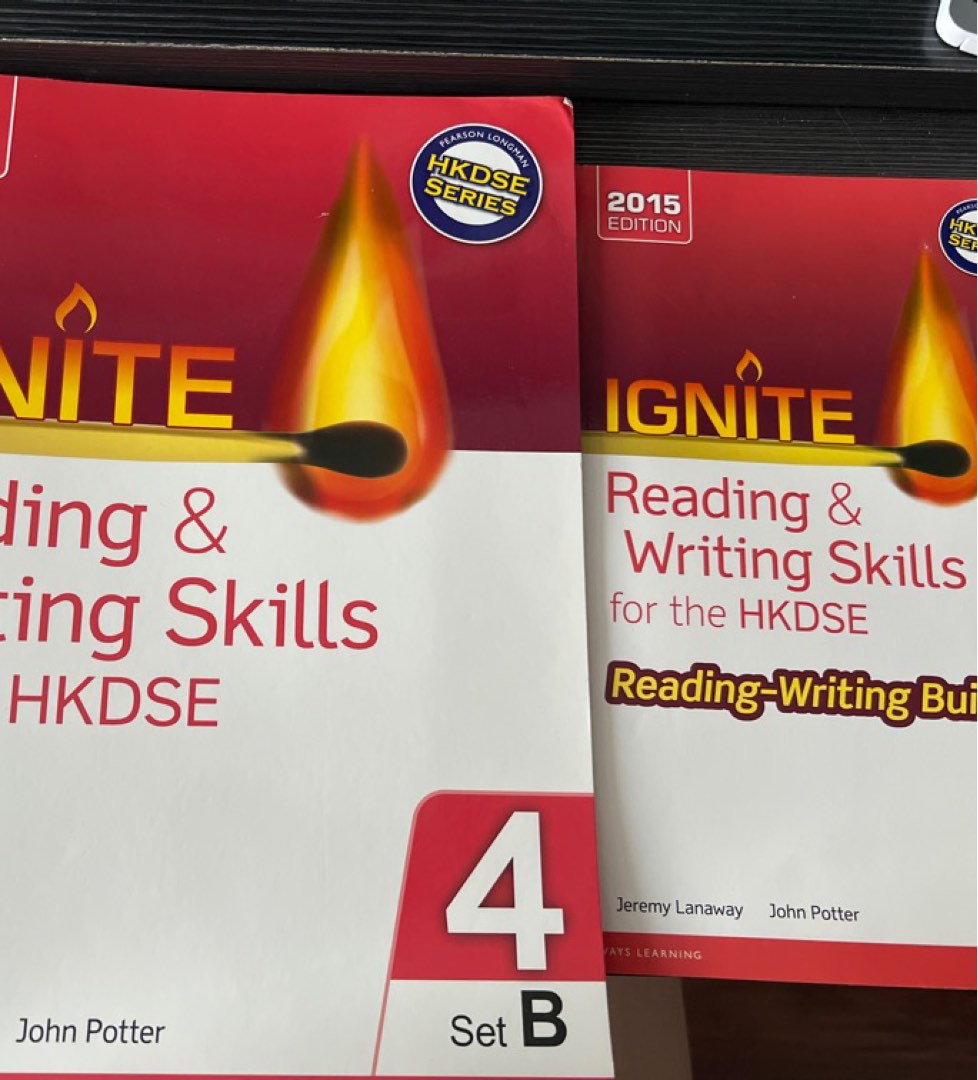 IGNITE Reading & Writing Skills For the HKDSE, 興趣及遊戲, 書本 & 文具, 教科書 - Carousell