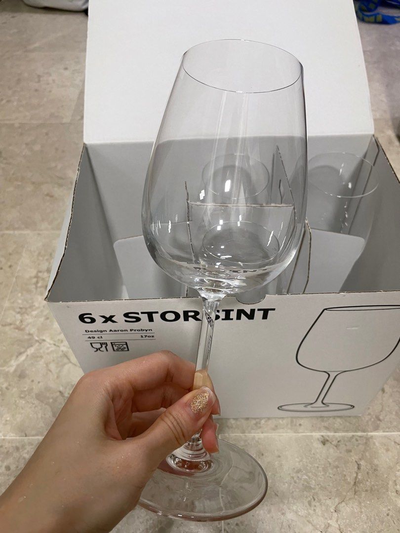 Ikea Storsint Wine Glasses Tv And Home Appliances Kitchen Appliances Wine Cellar And Storage On
