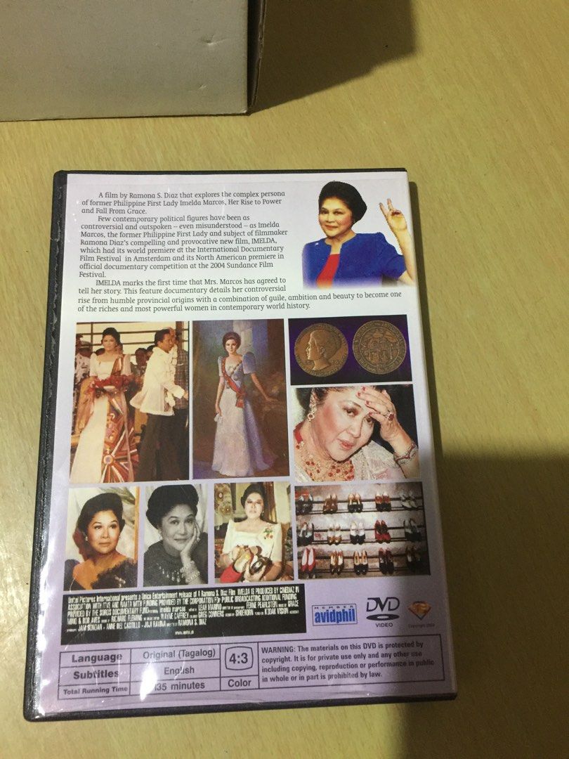 Imelda DVD movie, TV & Home Appliances, TV & Entertainment, Blu-Ray ...